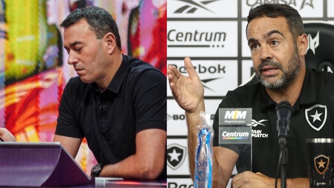 André Rizek critica coletiva de treinador do Botafogo - Rede 98