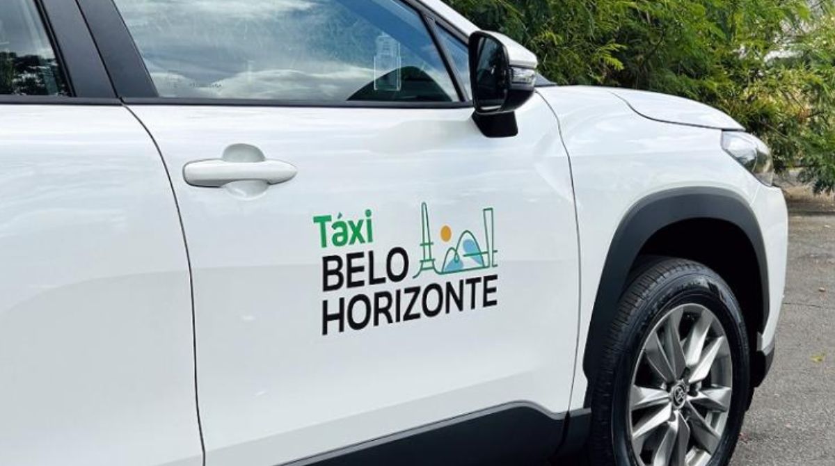 Táxis de Belo Horizonte terão nova logo com símbolos da capital